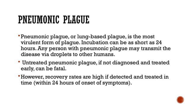 PLAGUE .pptx Septicemic, Bubonic, Pneumonic , MEENA RANA | PPTX | Lung and Respiratory Health ...