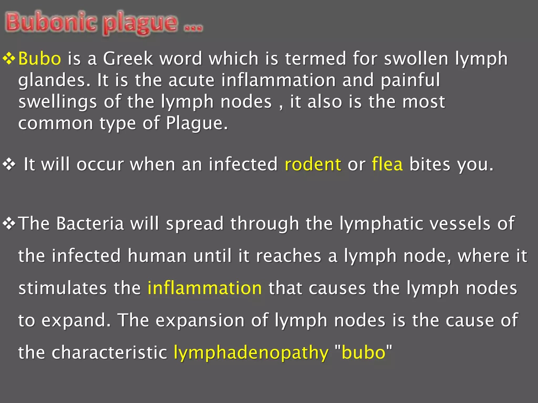 Plague disease | PPTX