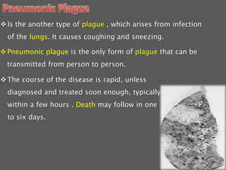 Plague disease | PPTX
