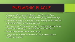 Plague disease | PPTX