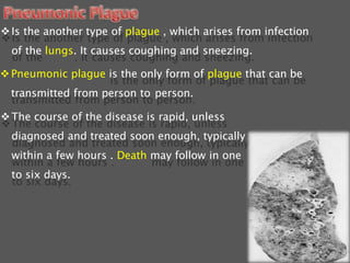 Plague disease | PPTX