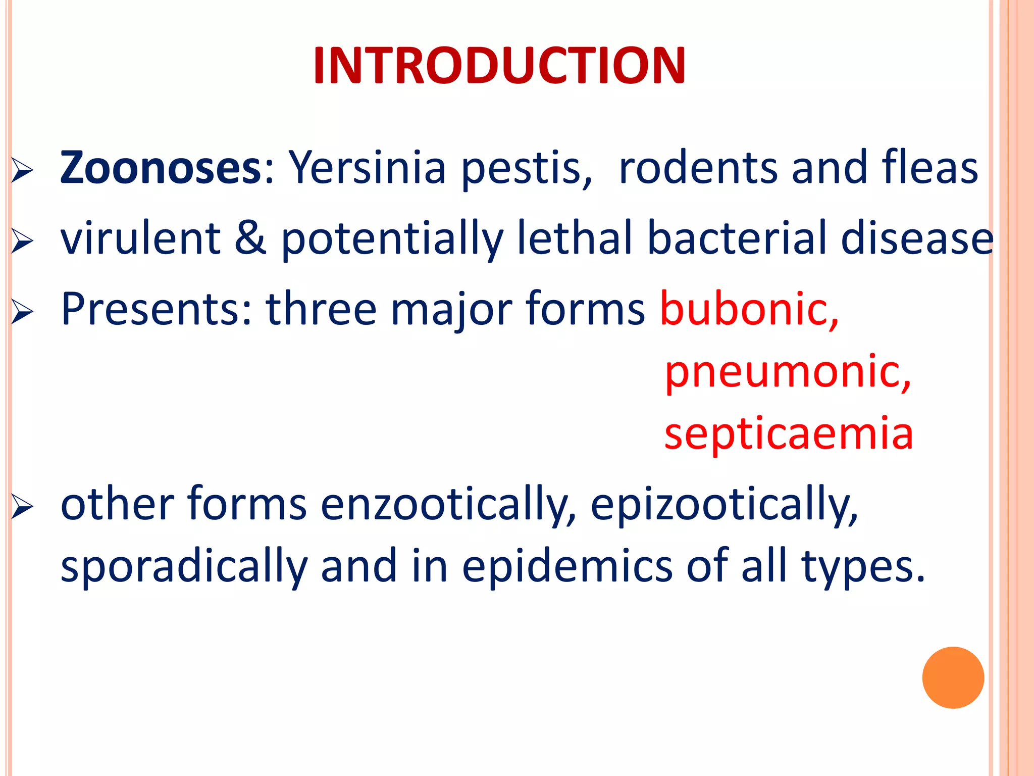 Plague & leptospirosis class.pptx | Infectious Diseases | Diseases and ...