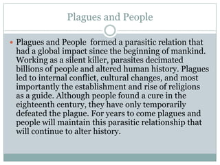 Plagues And People by: Geetha Mahendran | PPT