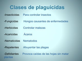 Plaguicidas y fertilizantes 2 | PPTX