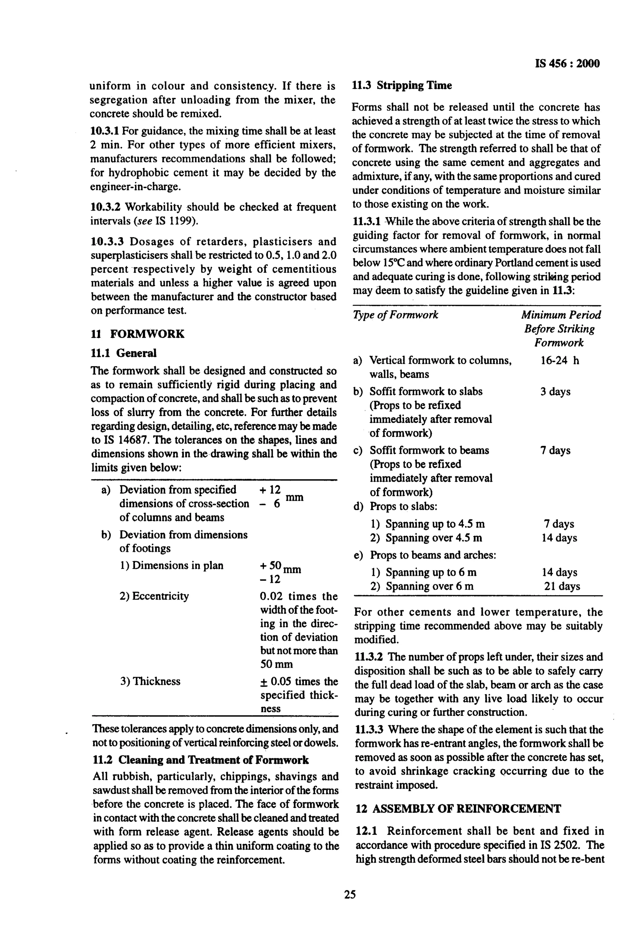 Plain and-reinforced-concrete(IS 456 2000) | PDF