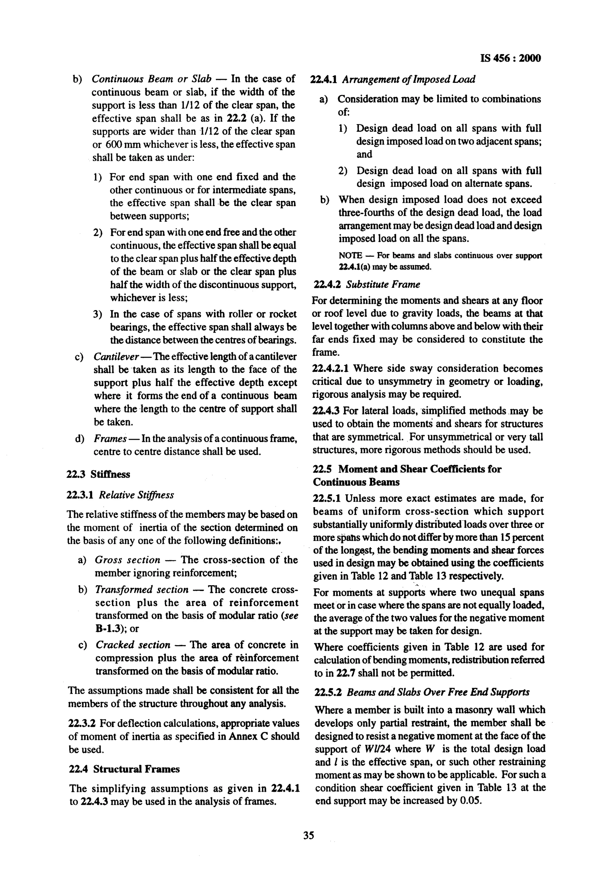 Plain and-reinforced-concrete(IS 456 2000) | PDF