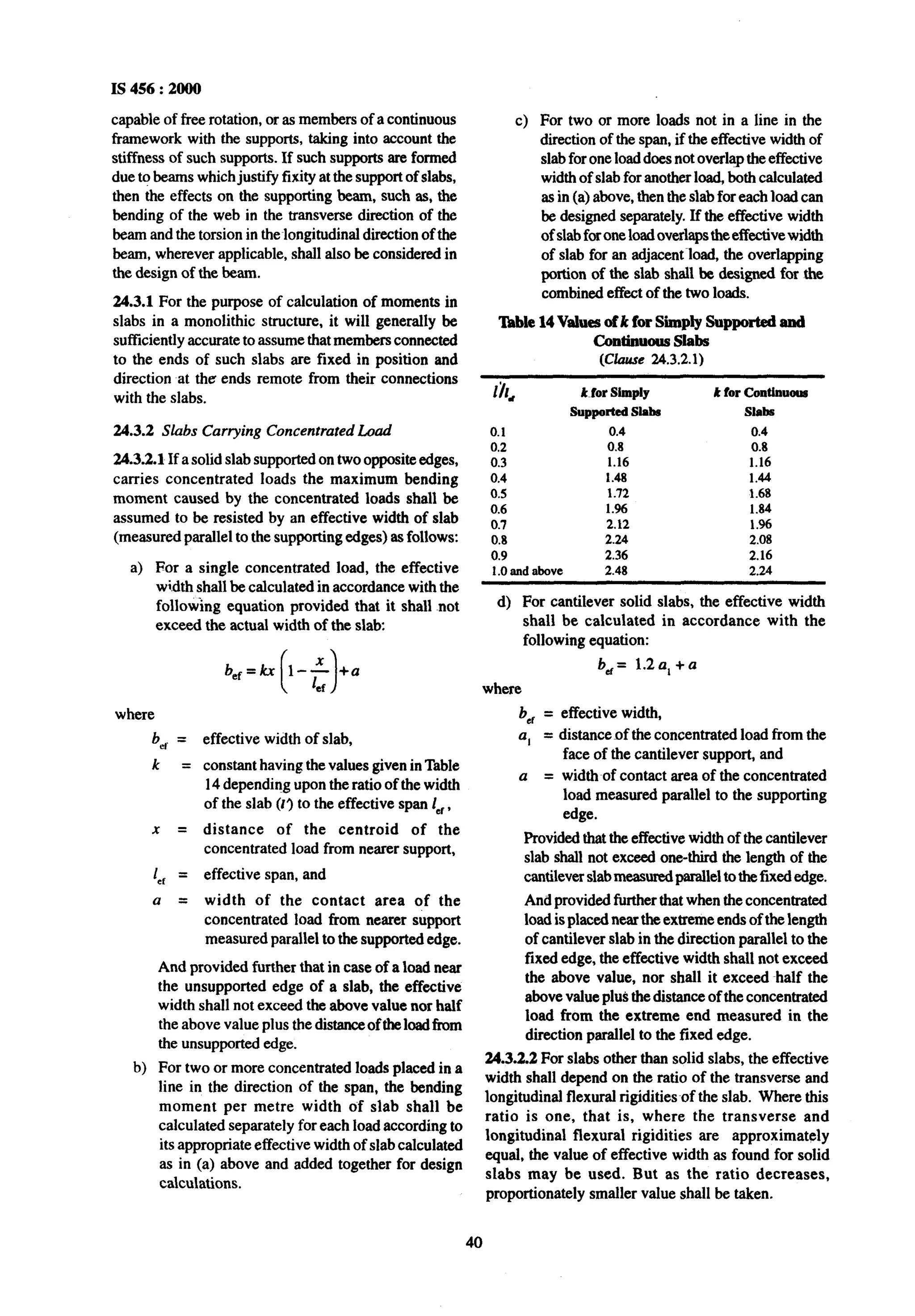 Plain and-reinforced-concrete(IS 456 2000) | PDF