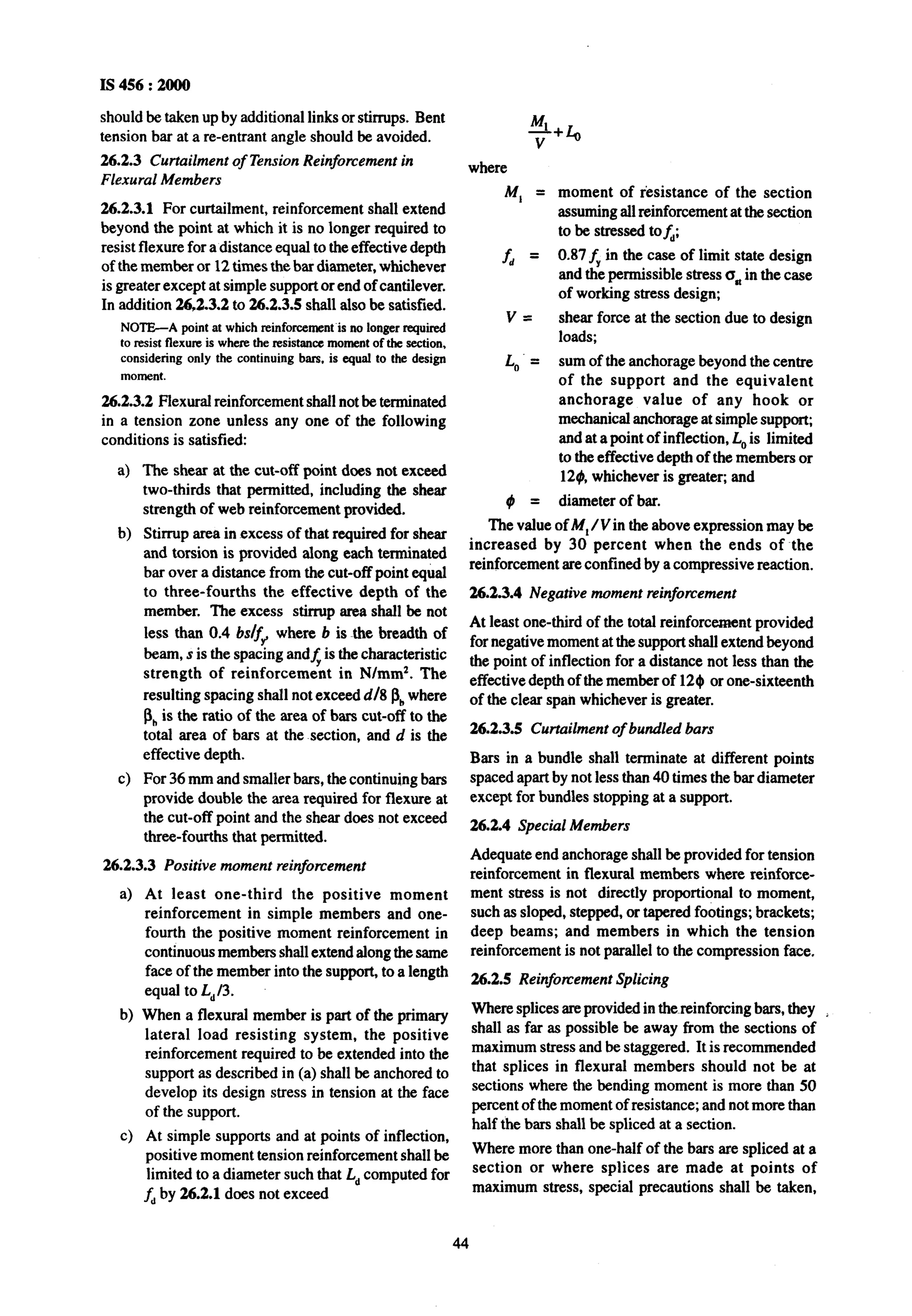 Plain and-reinforced-concrete(IS 456 2000) | PDF