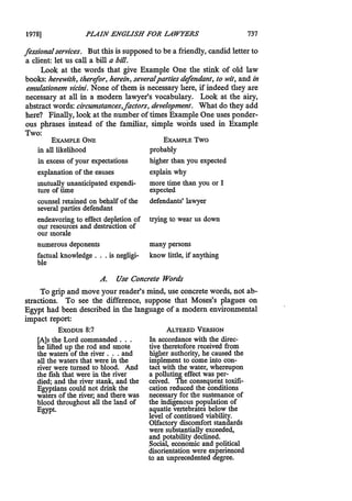 Plain english for lawyers | PDF