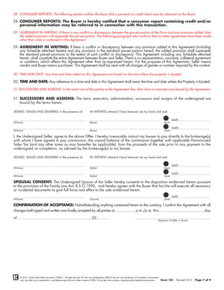 Condominium Agreement Ontario | PDF | Real Estate Buying and Selling ...