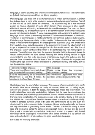 Plain language for professional prudence | PDF