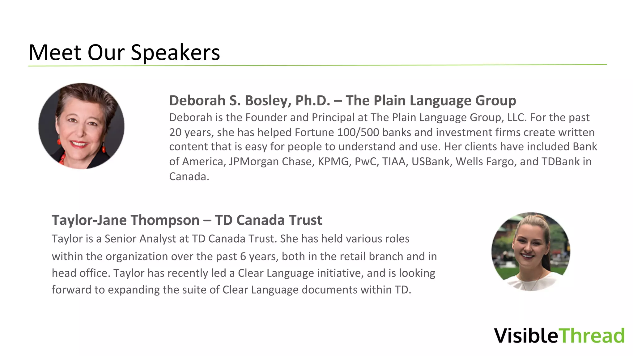 Plain Language Matters | PPT