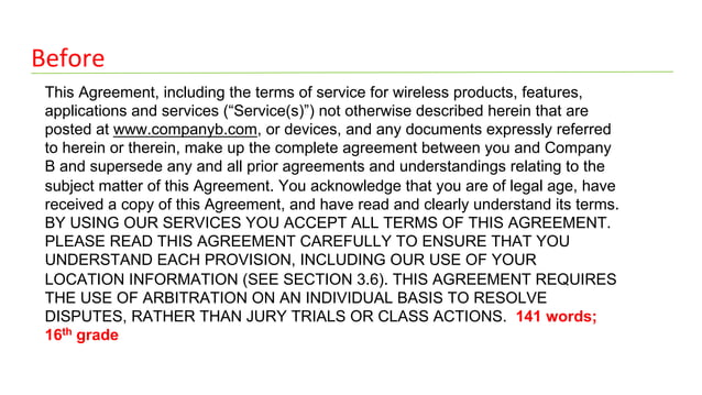 Plain Language Matters | PPT