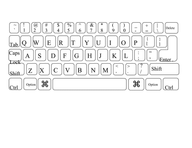 Plain Mac Keyboard | DOC | Computer Peripherals | Computing