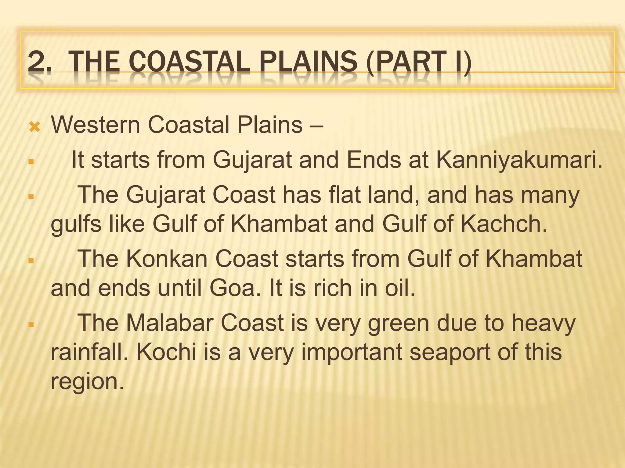 Plains of India | PPTX
