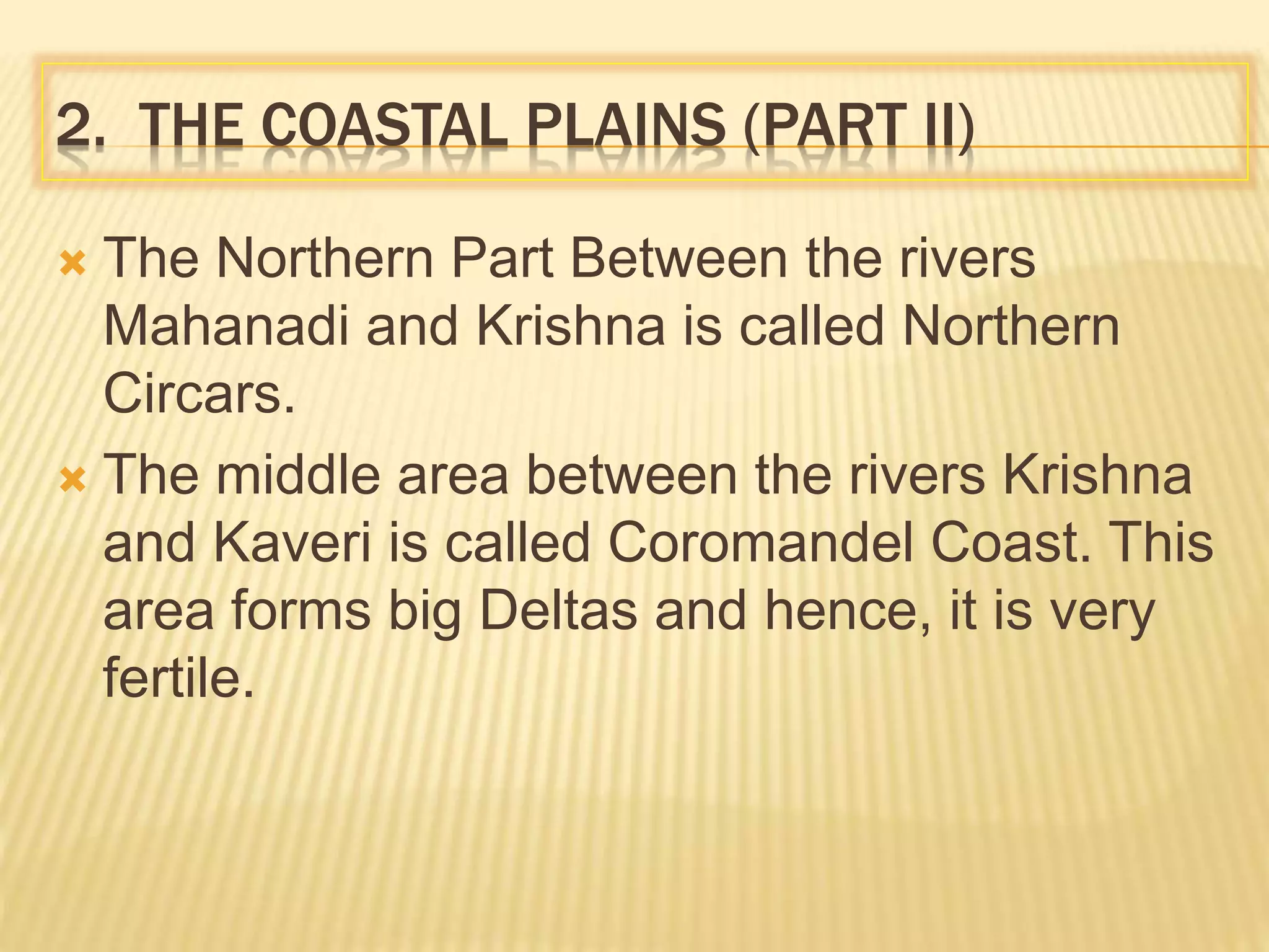 Plains of India | PPTX