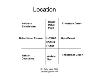 Plains of Pakistan by Dr. Zafar iqbal | PPT