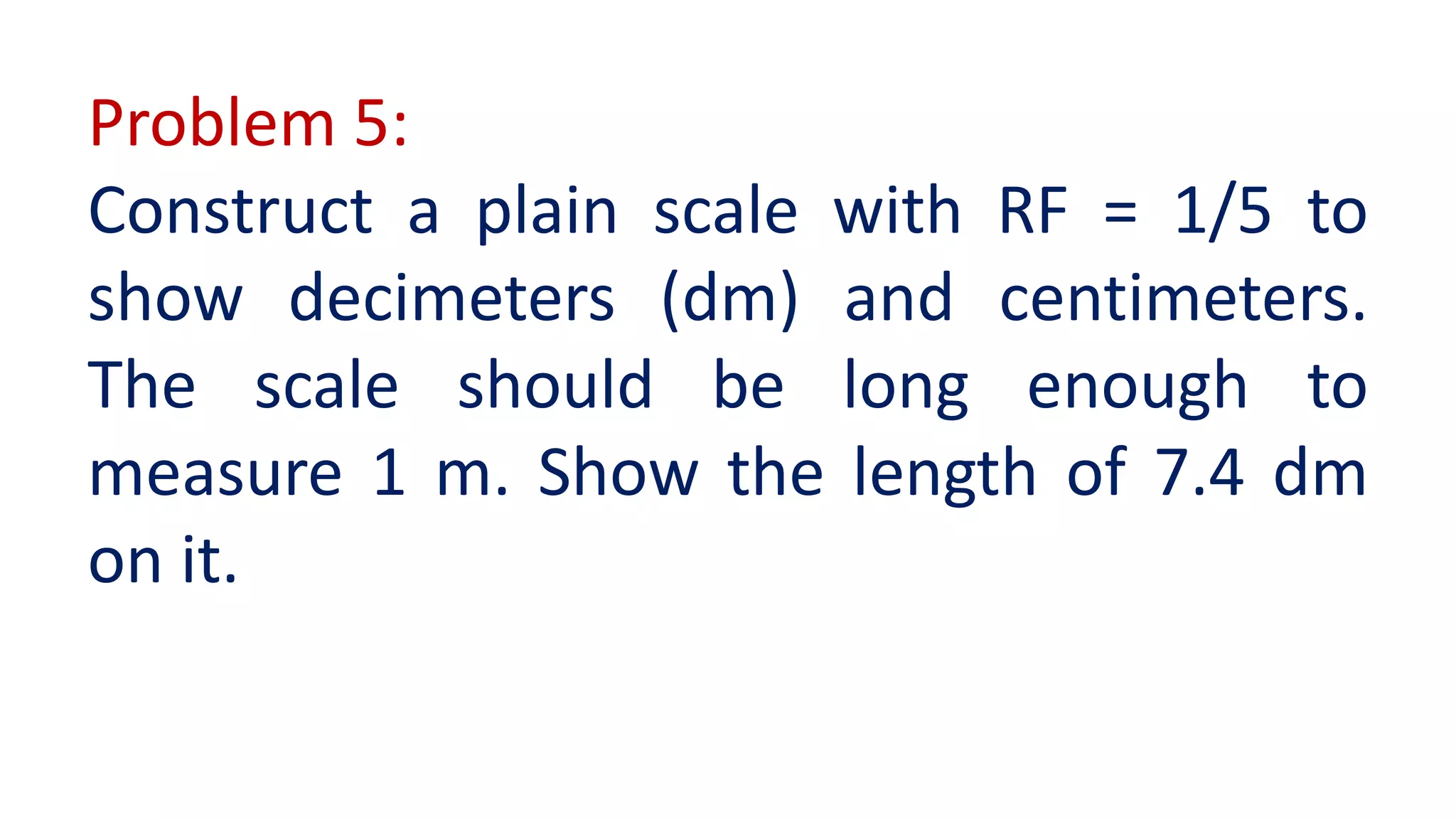 Plain scale Engineering Graphics | PPTX