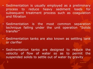 Plain sedimentation | PDF | Chemistry | Science