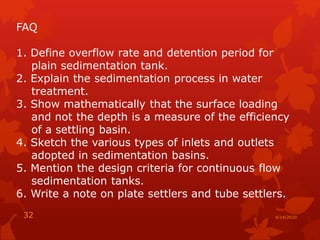 Plain sedimentation | PDF | Chemistry | Science