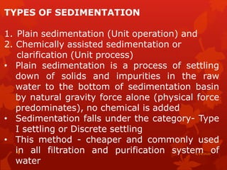 Plain sedimentation | PDF | Chemistry | Science