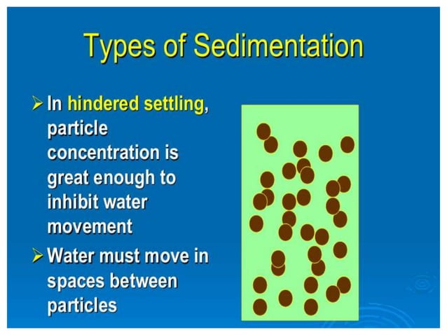 Plain sedimentation | PPTX