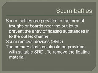 Plain sedimentation tanks sewage | PPTX