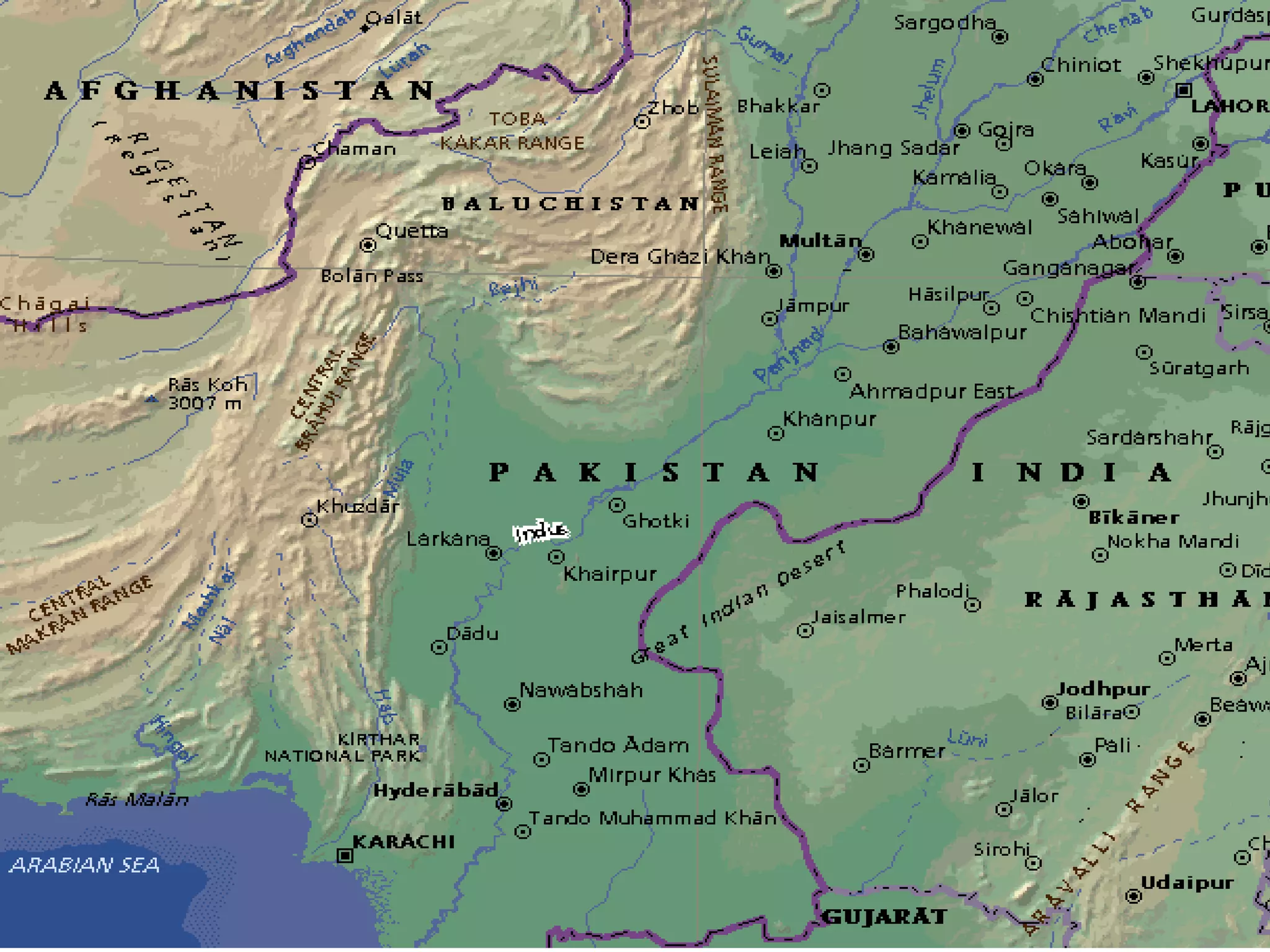 Plains, plateaus and deserts in pakistan | PPT | Geography | Science