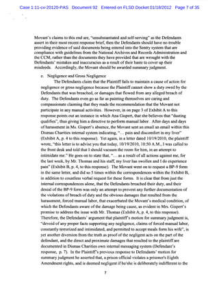 Plaintiff's reply in brief in response to defendant's response brief ...