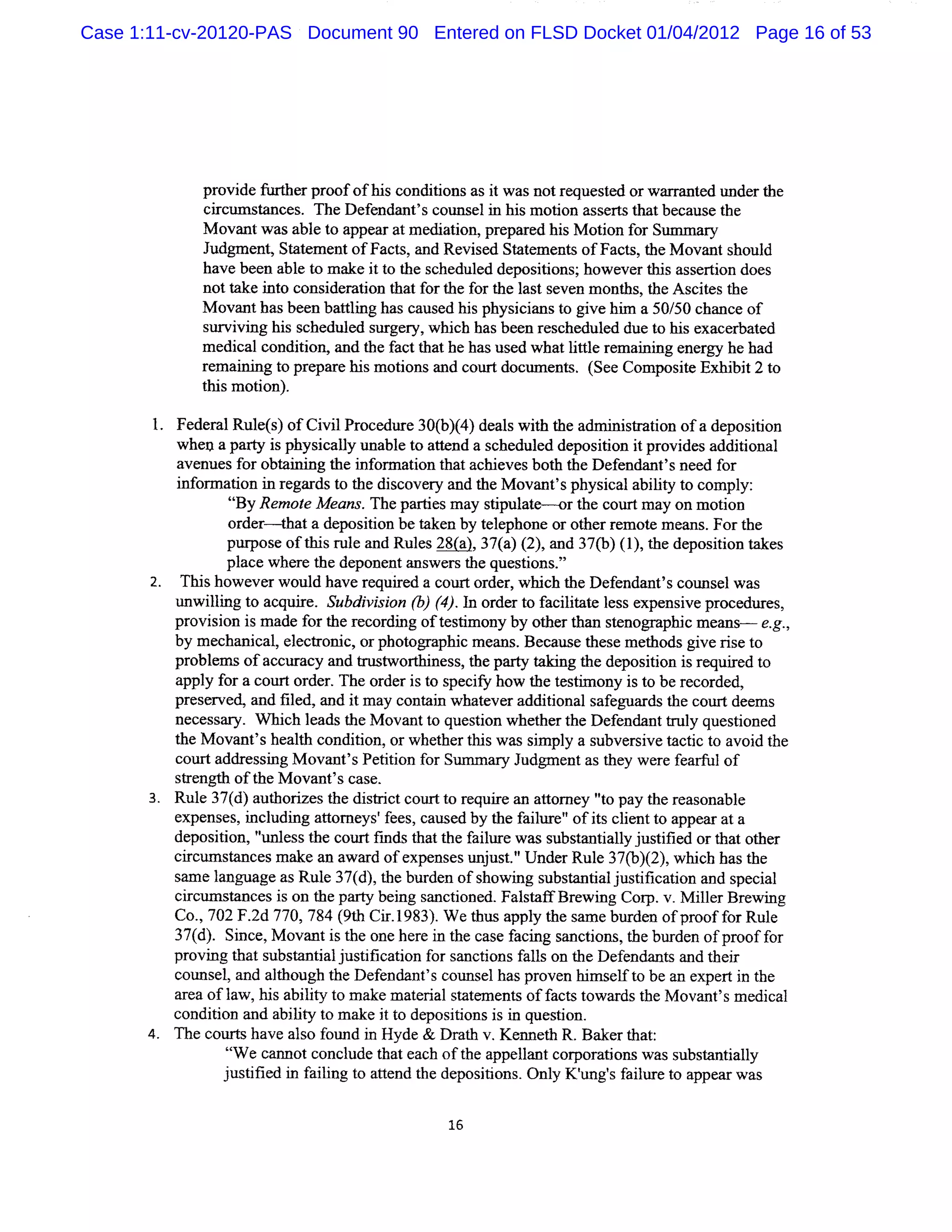 Plaintiff's response to defendant's motion for summary judgment,incoporated memorandum of law in ...