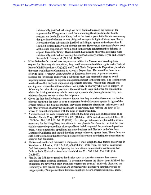 Plaintiff's response to defendant's motion for summary judgment ...