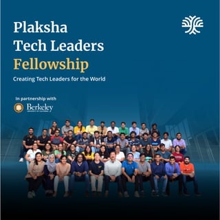 Plaksha's Tech Leaders Fellowship Program Brochure | PDF