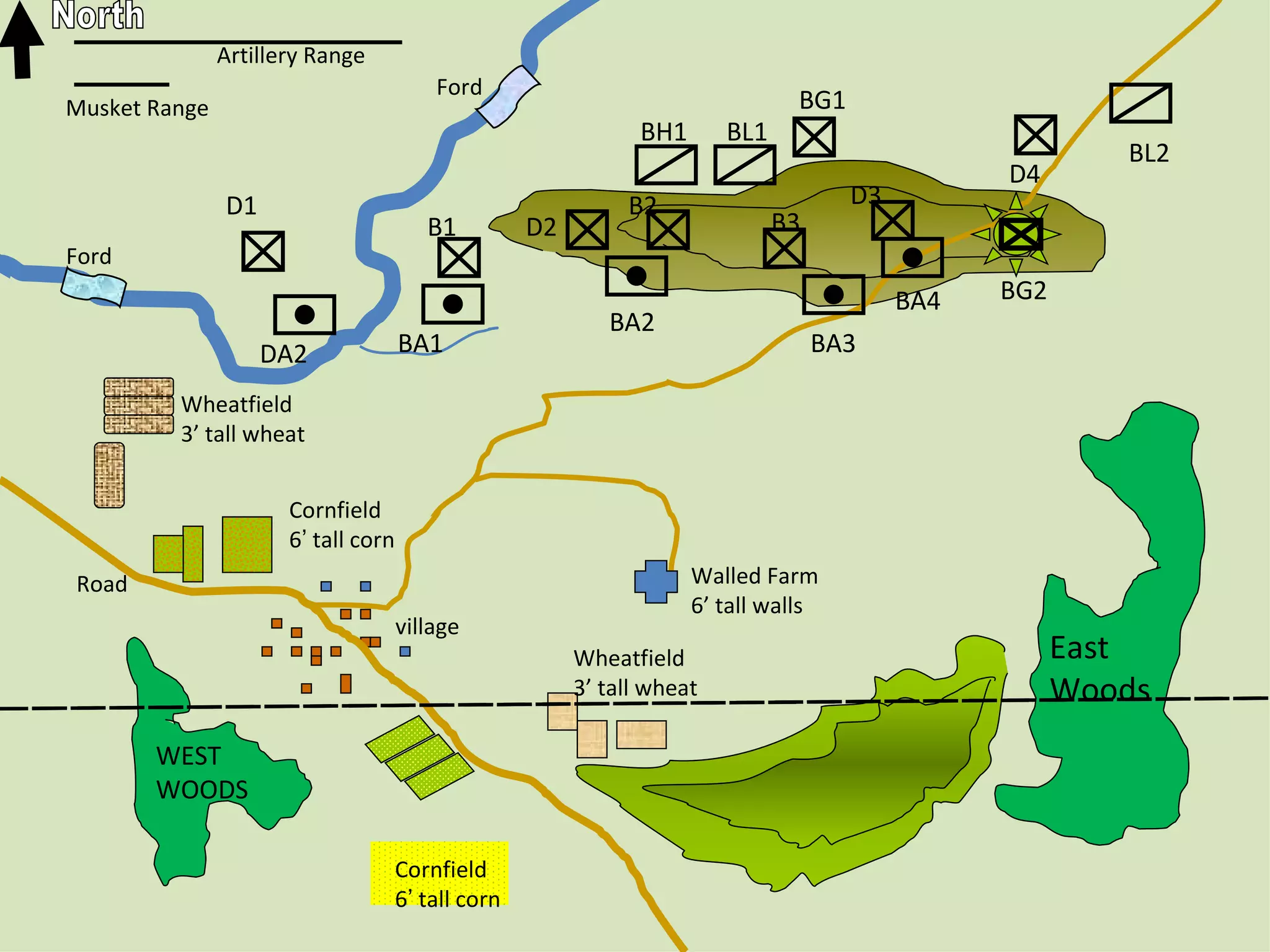 Napoleonic Battle Plan map and Forces | PPT | Death, Injury, or ...