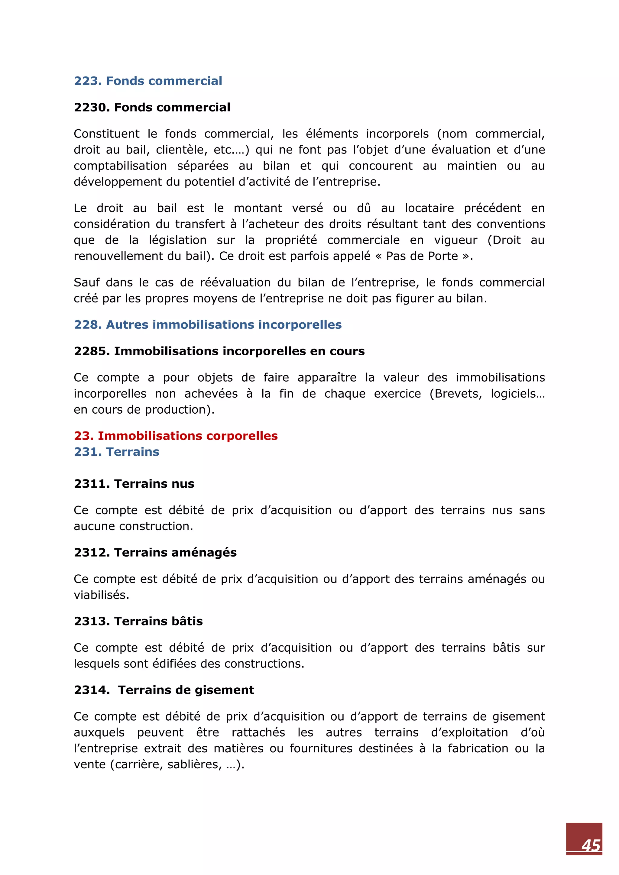 Plan comptable-definition-et-fonctionnement-des-comptes(1) | PDF