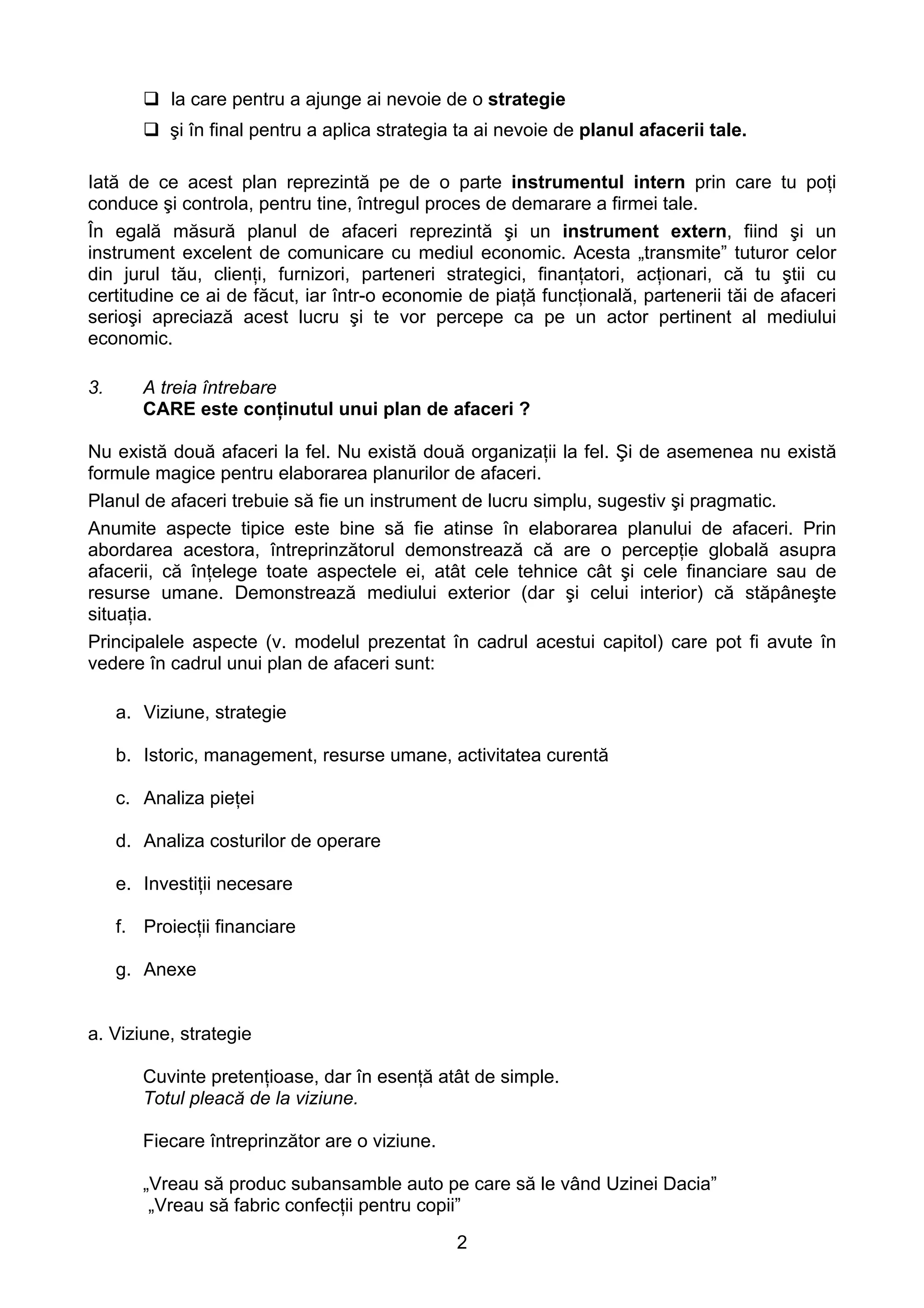 Plan de-afaceri | PDF