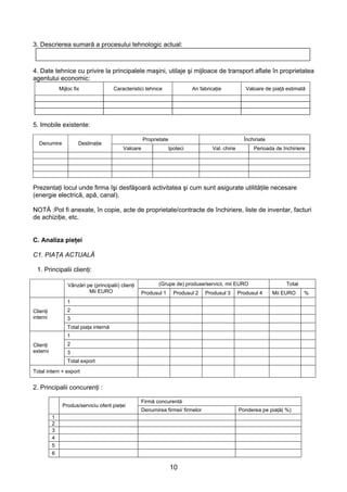 Plan de-afaceri | PDF