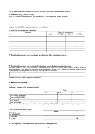 Plan de-afaceri | PDF