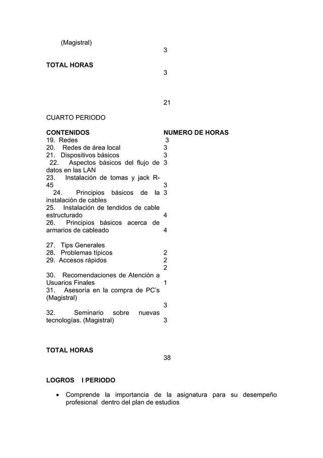 Plan de-area-tecnologia-e-informatica | DOC