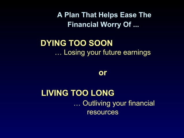 AGLA Plan For Life | PPT