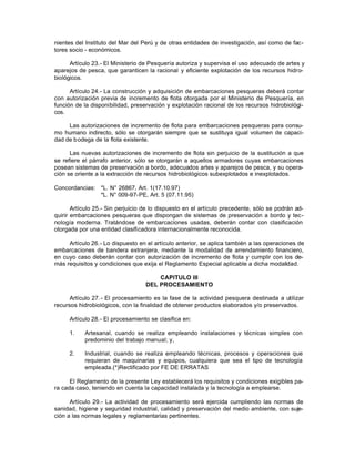 Leyes generales de pesca | PDF