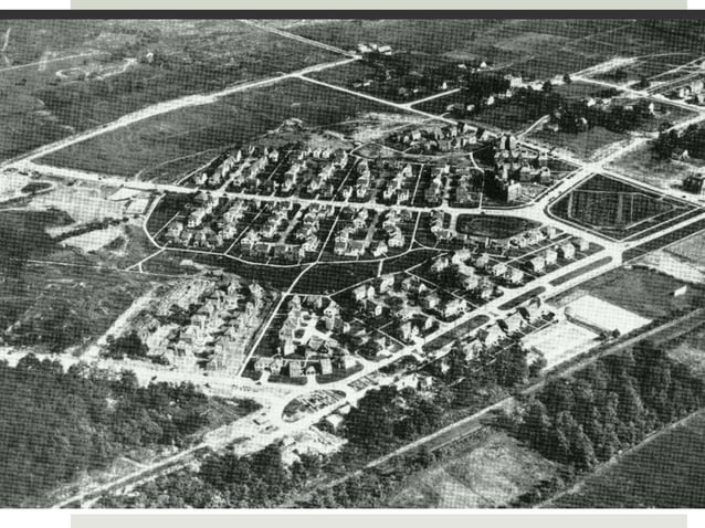 History & Theory of Planning: Garden Cities | PPTX