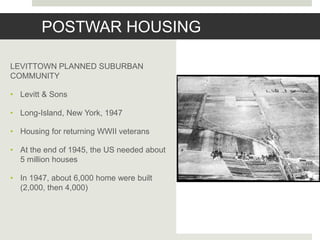 History & Theory of Planning: Fordism, Suburbanization, and Urban ...