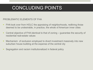 History & Theory of Planning: Fordism, Suburbanization, and Urban ...
