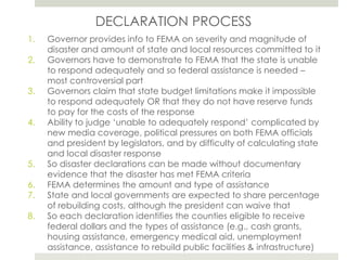 Emergency Management Planning - Presidential Disasters | PPT | Free ...