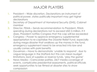 Emergency Management Planning - Presidential Disasters | PPT | Free Download