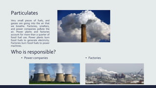 Air Pollution- Caused By Human Activities | PDF