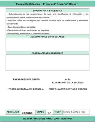 Plan 6to grado bloque 1 español (2016-2017).doc