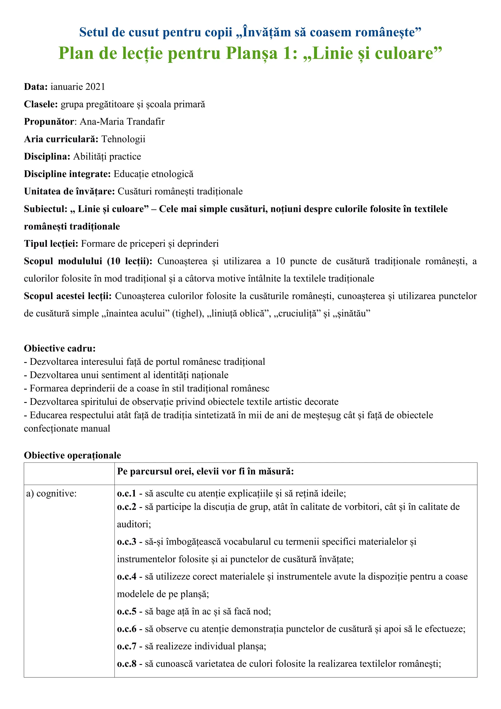 Planşa 1_Plan de lecţie cu instrucţiuni de coasere.doc