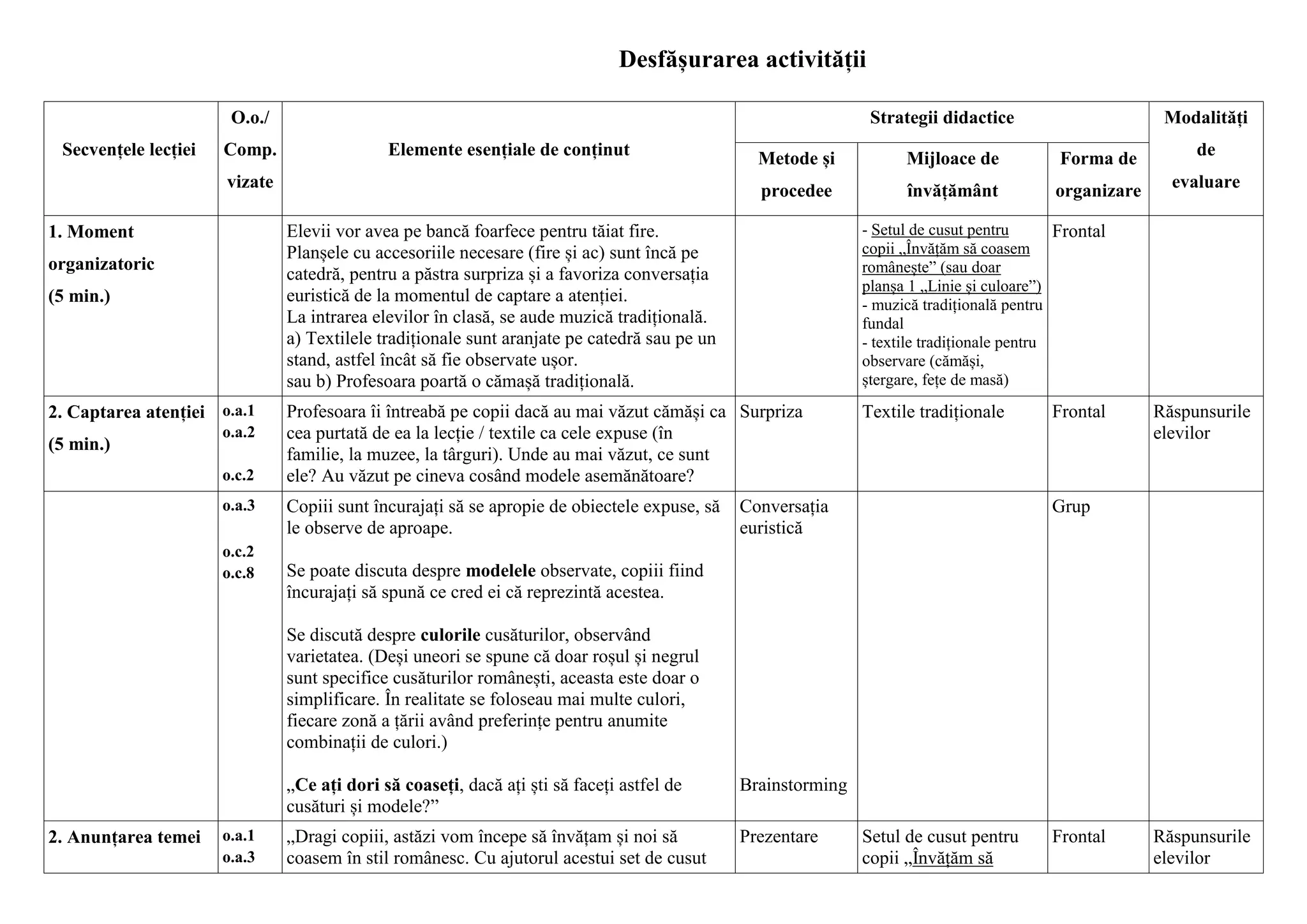 Planşa 1_Plan de lecţie cu instrucţiuni de coasere.doc