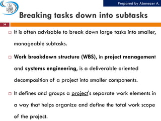 Plan and organize work | PDF